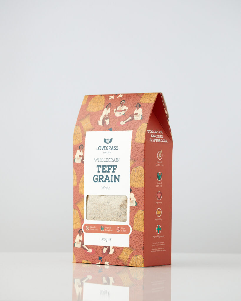 White Teff Grain 500g | Lovegrass Ethiopia