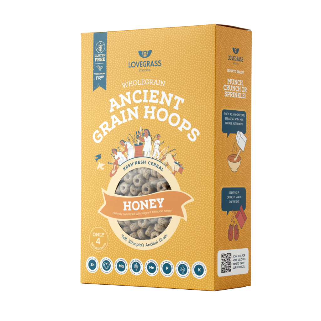 Brown Teff Flour 500g | Lovegrass Ethiopia